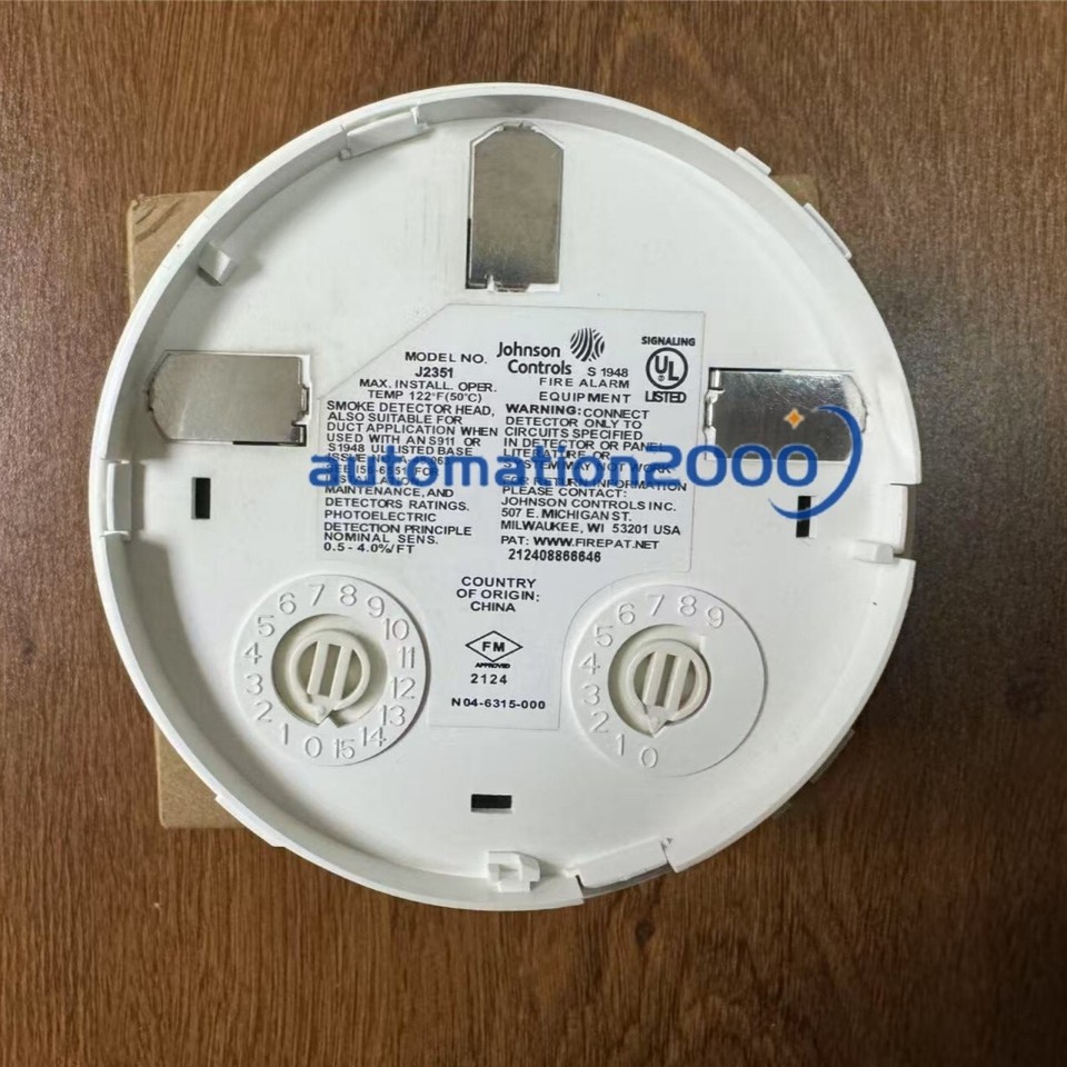 BRAND NEW JOHNSON CONTROLS J2351 SMOKE DETECTOR FIRE ALARM FAST ...