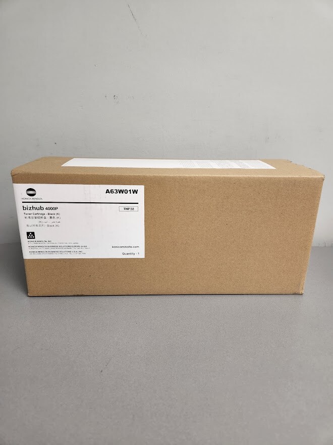 Konica Minolta TNPP-38 Toner Cartridge - Black (A63W01W) for sale ...