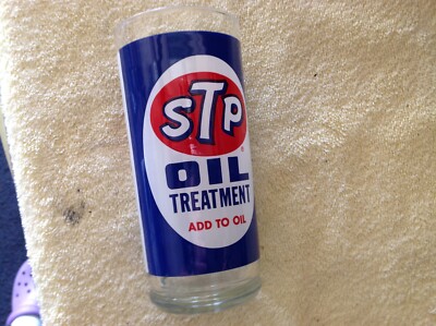 STP OIL TREATMENT DRINKING GLASS | eBay