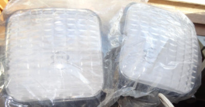 NEW AstraLite Double Remote Head Emergency Light 5.75" x5" REM-1-2H-B-6 ...