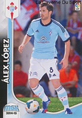 082 ALEX LOPEZ # ESPANA RC.CELTA CARD PANINI MEGACRACKS LIGA 2015 | eBay