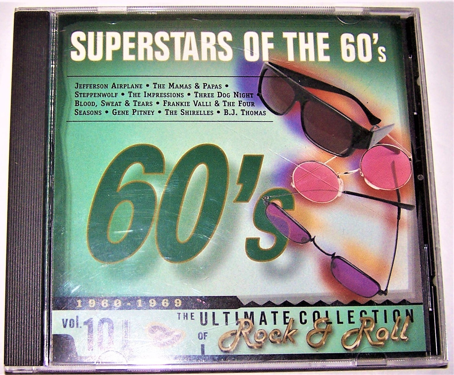 The Ultimate Collection of Rock & Roll Vol 10 Superstars of the 60's CD ...