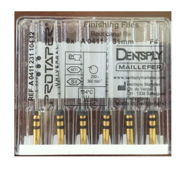 Dentsply Rotary ProTaper Universal Engine NiTi File 31mm S1,S2,F1 to F5 ...