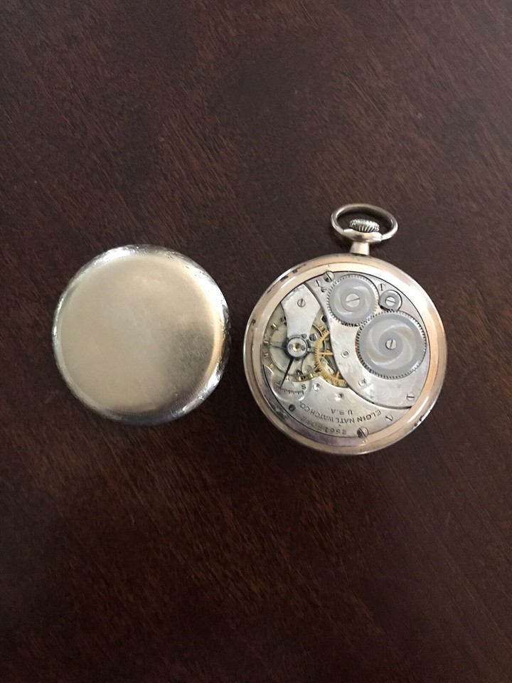 Antique Elgin Wadsworth Referee 20 Year Pocket Watch Gold Filled | eBay