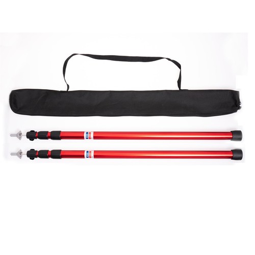 2pcs Thicken Alloy Tent Adjustable Tent Support Rods Beach K9J3 | eBay ...