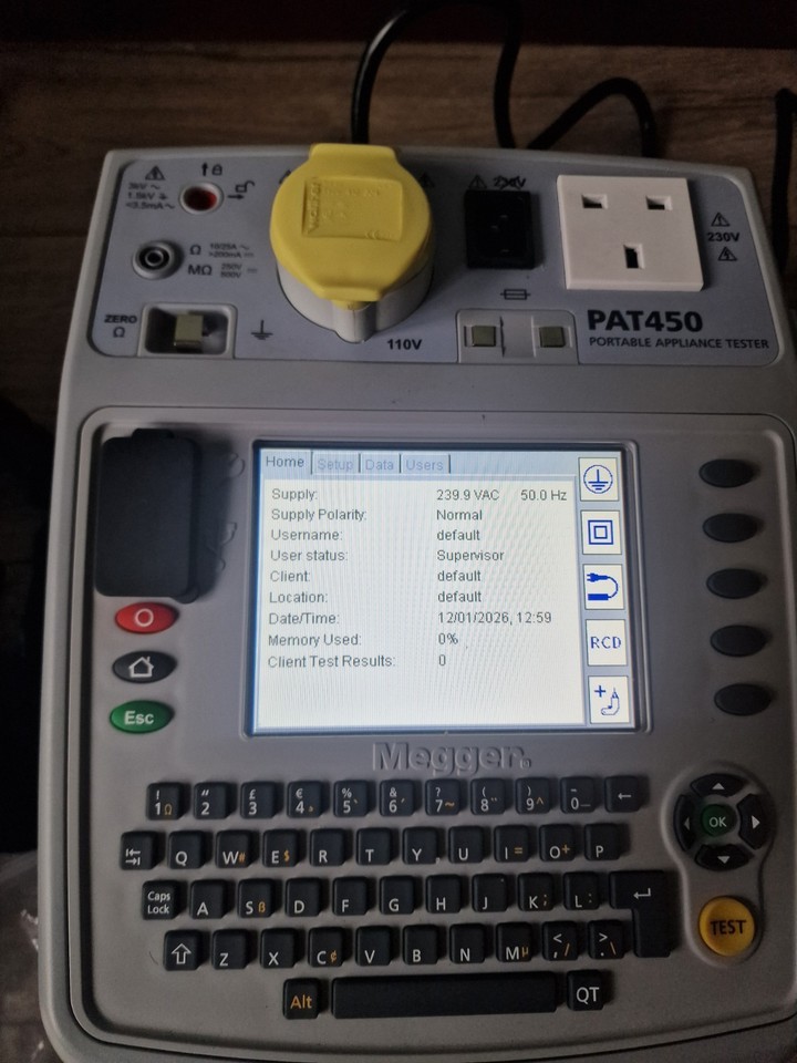 Megger PAT 450 Portable Appliance Tester | eBay UK
