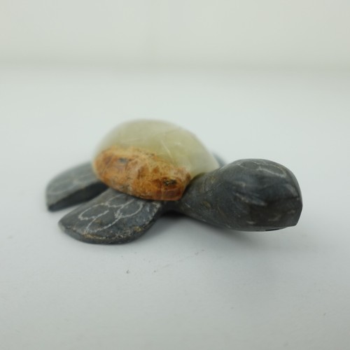 Hand Carved Marble Stone Sea Turtle Figurine | eBay