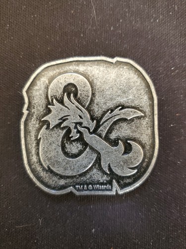 Dungeons & Dragons Acererak's Treasure Silver Frenzied Rage Coin Token ...