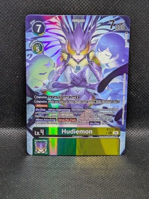 Digimon Hackers' Slumber (BT-23) - Hudiemon - BT23-101 SEC * - Alt Art ...
