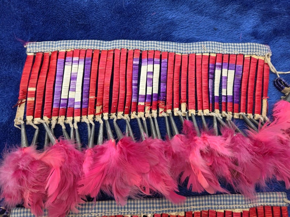 Native American Heritage, Quilled Arm Bands, Late 19th Century, Early ...