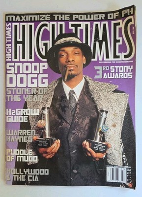 HIGH TIMES MAGAZINE July 2002 SNOOP DOGG Stoney Awards VINTAGE Mag ...