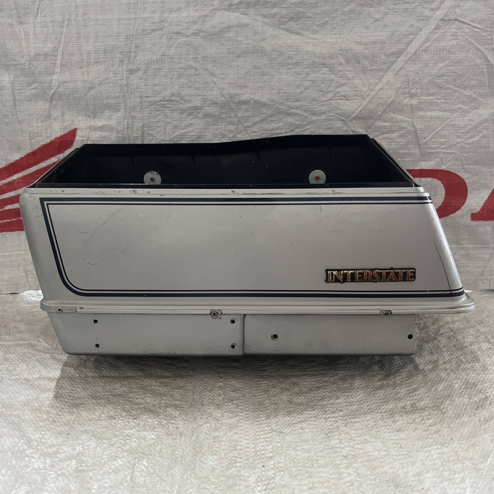 Honda GL1200 Goldwing Interstate Left Side Box Luggage Trunk Saddlebag ...