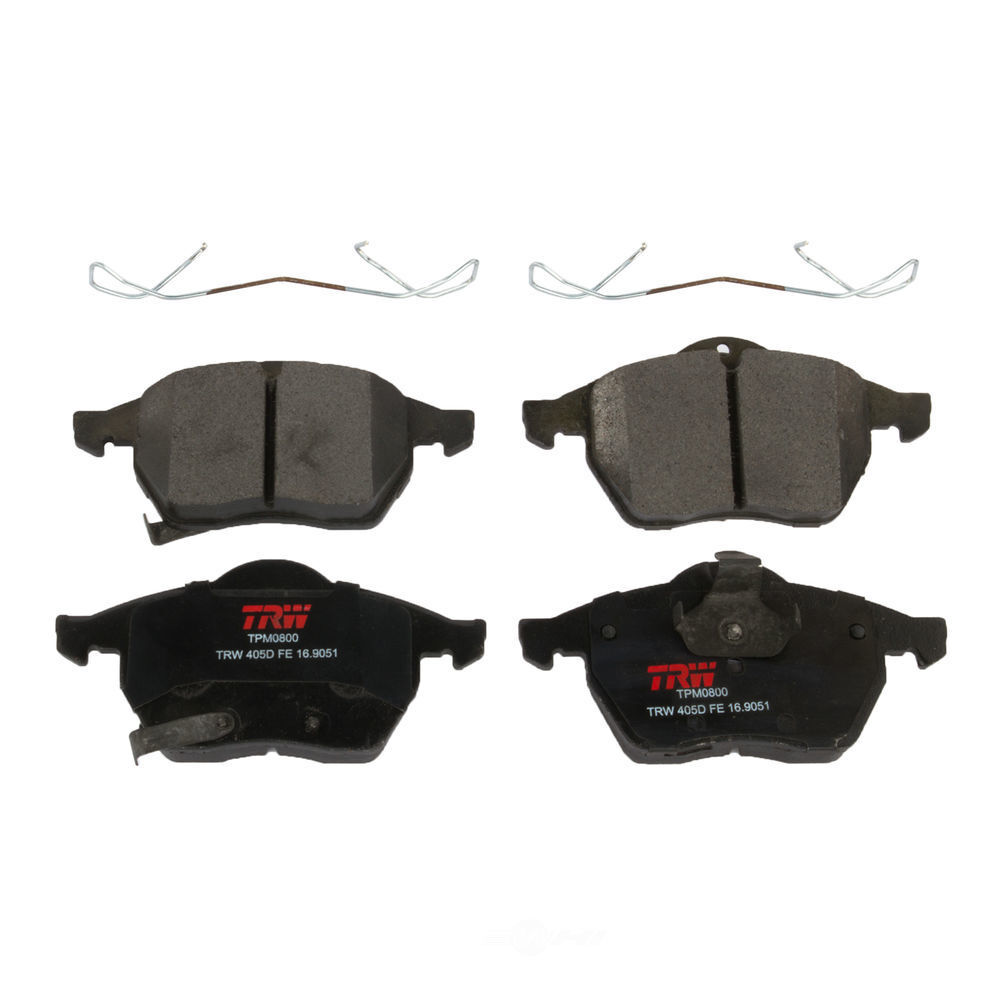 Disc Brake Pad Set-Premium Disc Brake Pad TRW TPM0800 for sale online ...