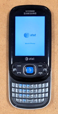 Samsung Strive SGH-A687 - Black and Silver ( AT&T ) Rare Cellular ...