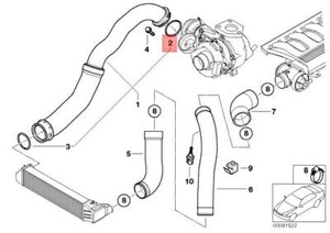 Genuine BMW X3 E46 E60 E61 E83 E87 E90 E91 118d Pre-Formed Seal ...