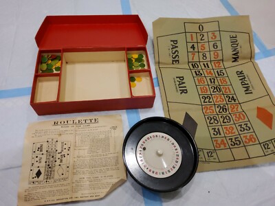K & C London Ltd Roulette Game with Bakelite Wheel 1930's | eBay