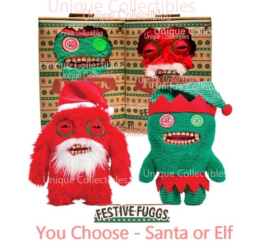Fuggler Festive Fuggs Santa or Elf Christmas Fugglers [Make your ...