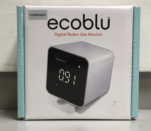 Ecosense EB100 EcoBlu Home Radon Detector | eBay