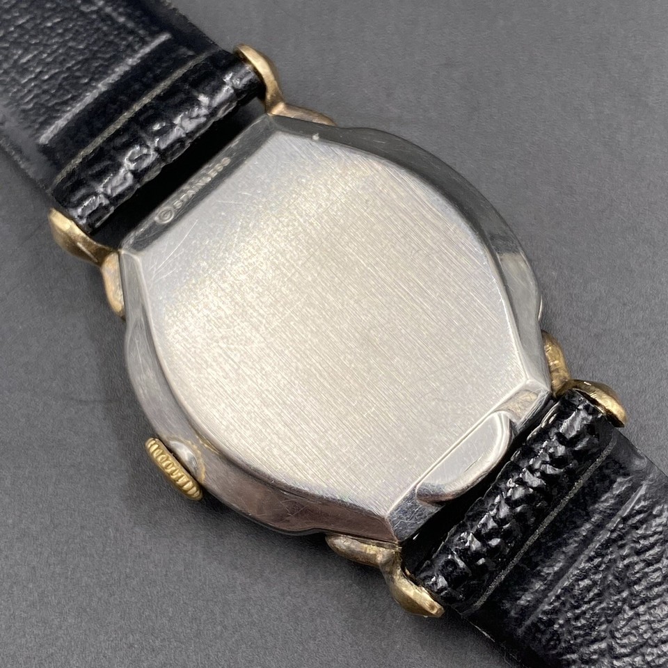 Vintage Rensie Shockresist Watch Swiss Mechanical 7 Jewels Deco Style ...