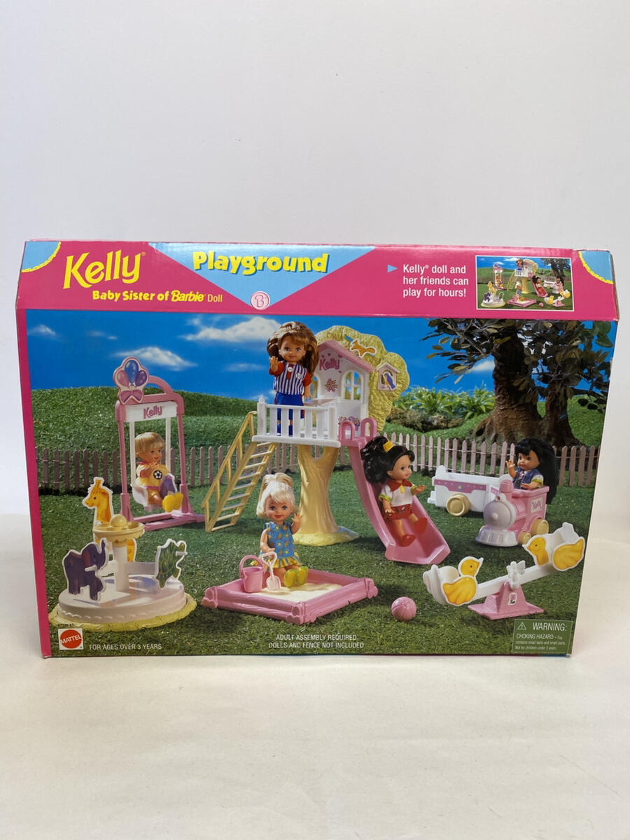 Barbie KELLY Playground Playset (1998 Arcotoys, Mattel) for sale online ...
