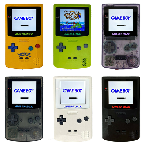 Gameboy Color Q5 XL Laminated IPS w/ OSD Console Backlit LCD Screen GBC ...