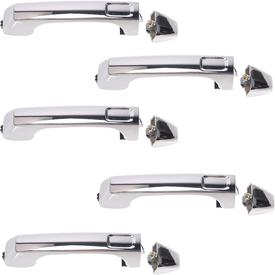 Exterior Door Handle Assembly For 2006-2010 Hummer H3 Front Rear Left ...