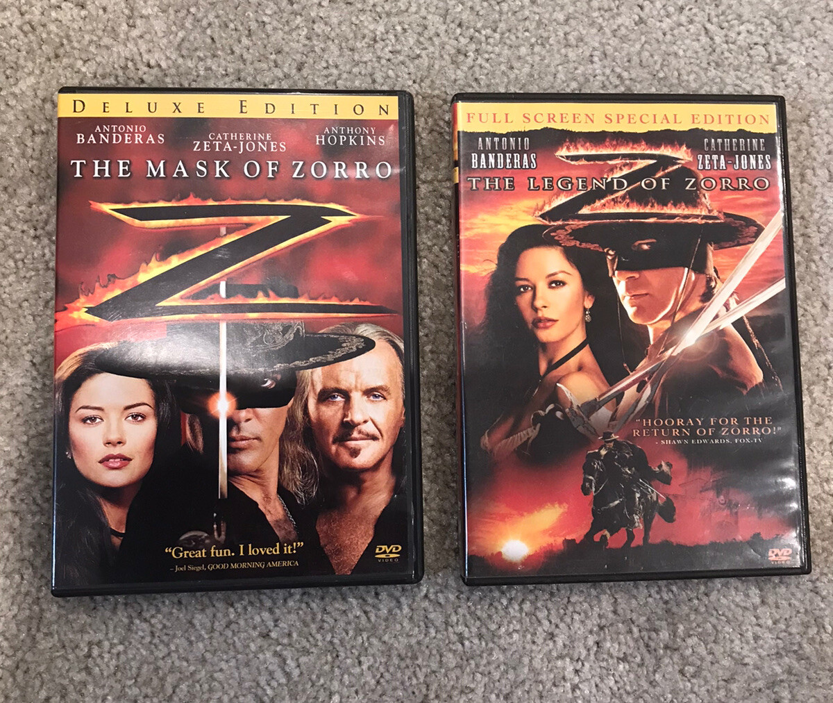 The Mask of Zorro (Deluxe Edition) & The Legend of Zorro (Special ...