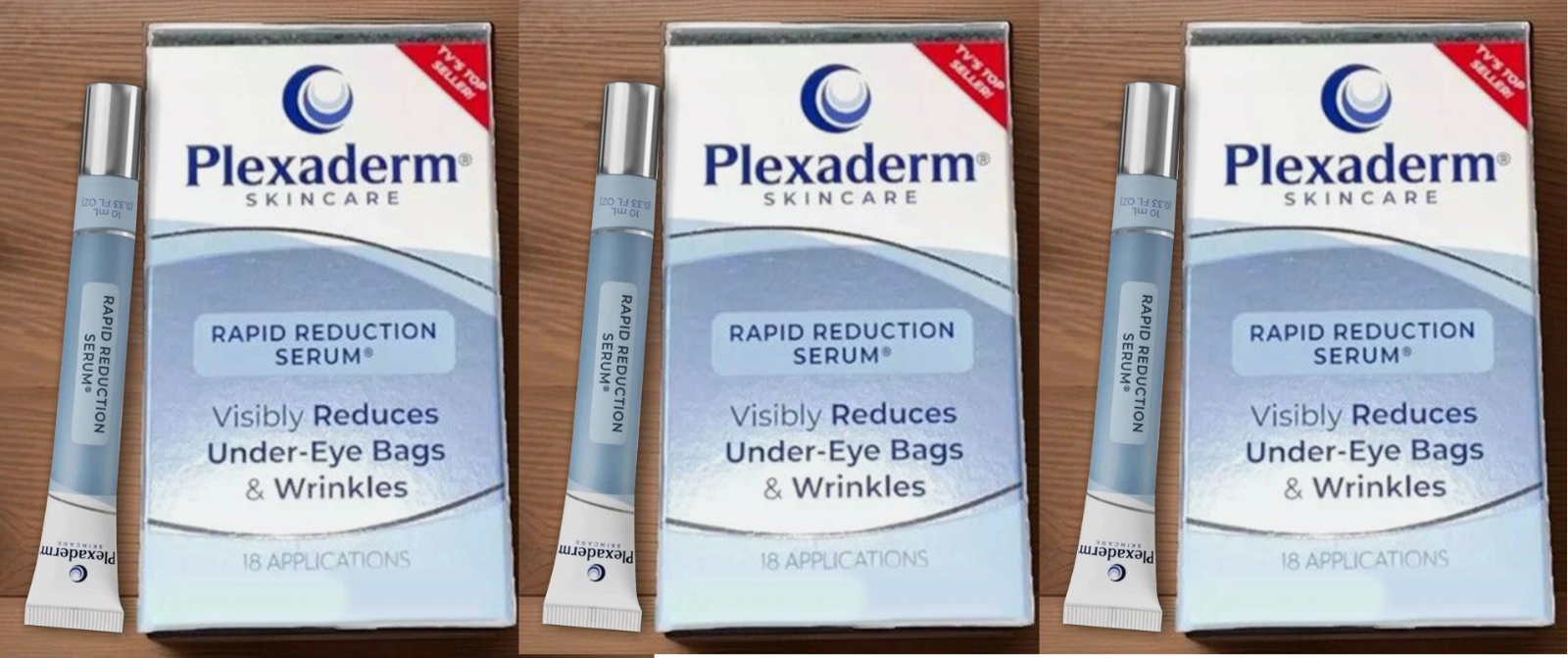 Plexaderm Rapid Reduction Serum ~ visibly eye bags & wrinkles ~ For 3 ...