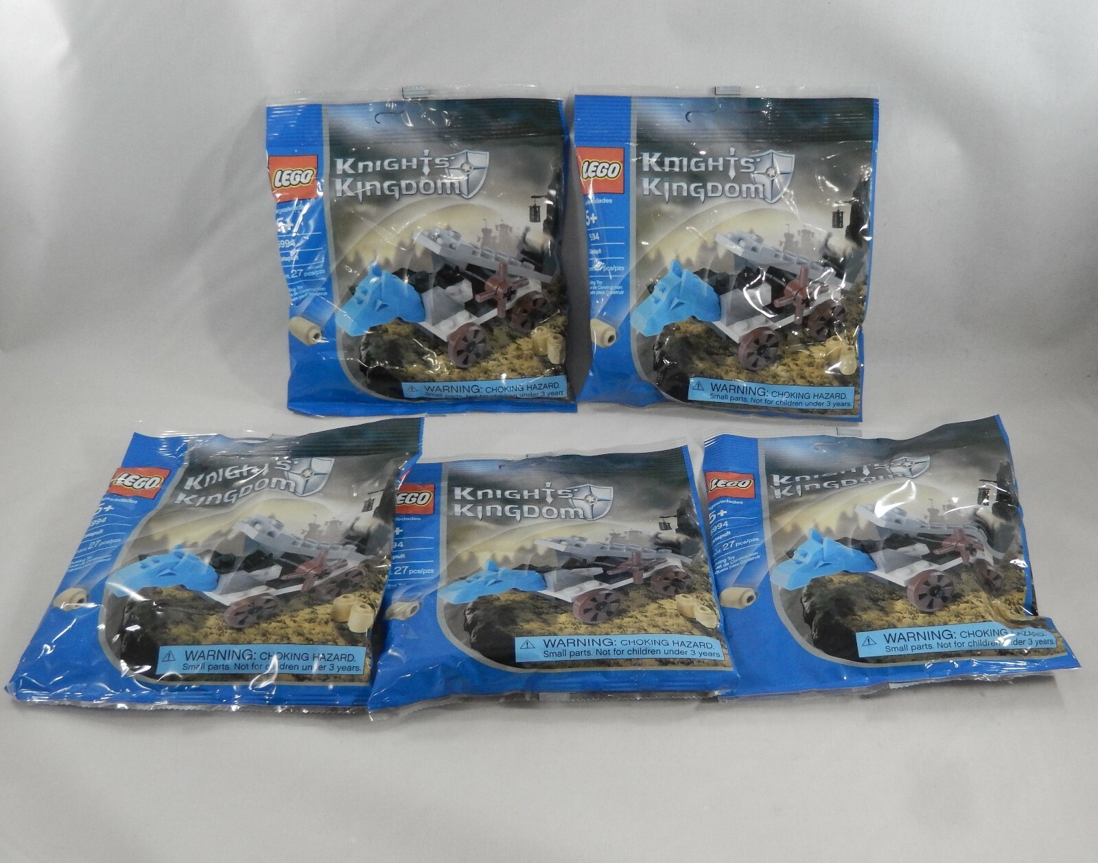 LEGO Knights Kingdom 5994 Catapult Set Lot of 5 Brand NEW Factory ...