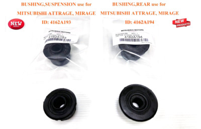 2x Rear Bushing Suspension Fit For Mitsubishi Attrage Mirage | eBay