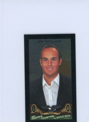 2011 UPPER DECK GOODWIN CHAMPIONS LANDON DONOVAN MAGICIAN BLACK /9 MLS ...