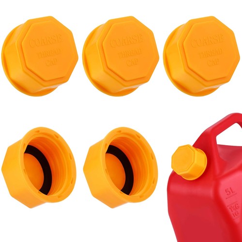 6PCS Gas Can Caps, 5 Gallon Gas Can Cap Replacement, Universal Coarse ...