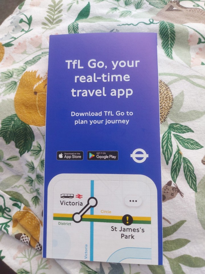 TfL/London Underground Tube Map July 2025 edition. very latest. | eBay UK