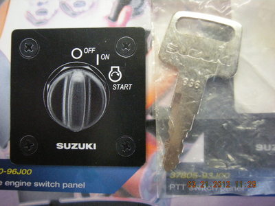 Suzuki Outboard Ignition Key (936) 37141-99E50 | eBay