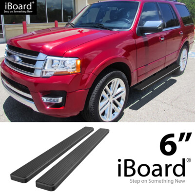 Running Board Side Step Nerf Bars 6in Black Fit Ford EXPEDITION SUV 4 ...