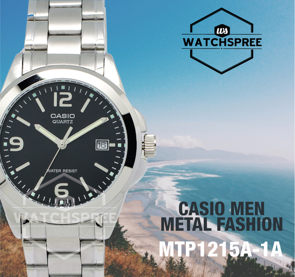Casio Men's Standard Analog Watch MTP1215A-1A | eBay