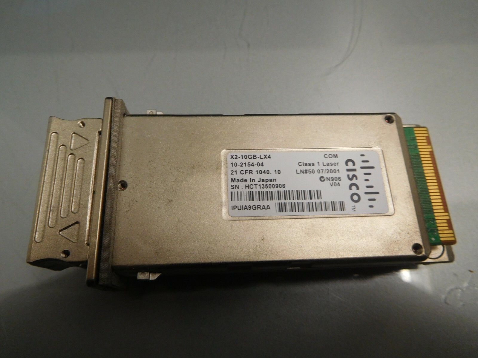 Genuine Cisco X2-10GB-LX4 10-2154-04 10GBASE-LX4 Transceiver Module | eBay