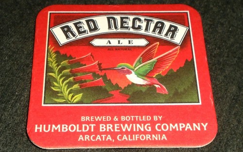 Red Nectar Ale, Humboldt Brewery, Arcata California Vintage Beer ...