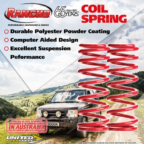 Front Rancho 40mm Lift 90-120KG Load Coil Springs for Ford Ranger PXIII ...