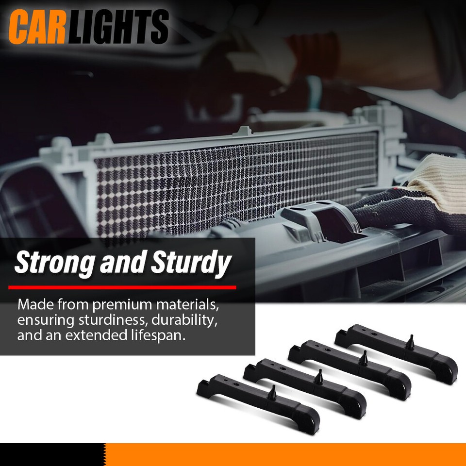 Radiator Pad Insulators Rubber Mounting Cushion Support Fit For 68-82 ...