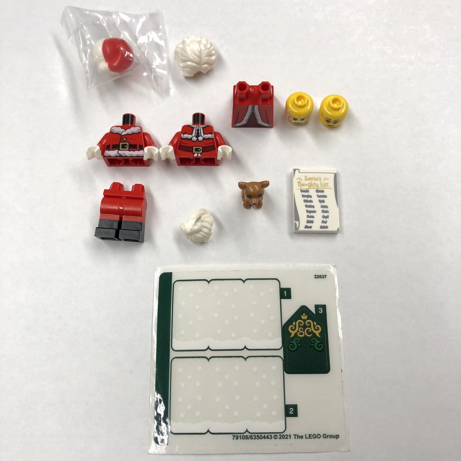LEGO 40489 Mr. & Mrs. Claus' Living Room RARE COMPONENTS ONLY | eBay