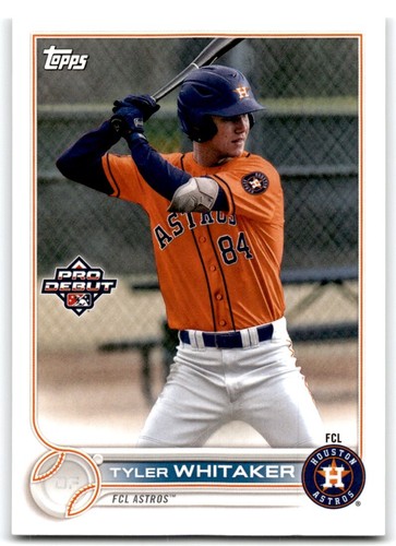 2022 TOPPS PRO DEBUT TYLER WHITAKER FCL ASTROS #PD-88 | eBay