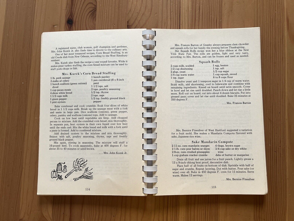 Vintage '70s Connecticut Cookbook; Bicentennial Cookbook — The Hartford ...