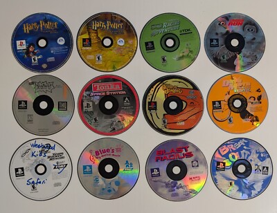 12 Lot PS1 PlayStation One Kids Games E For Everyone Collection | eBay
