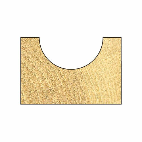 Trend C056X1/2TC CraftPro Cove Radius Router Cutter 9.5mm Radius x 12 ...