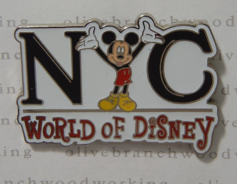 WOD NYC 2004 World Of Disney New York City Store LOGO WITH MICKEY MOUSE ...