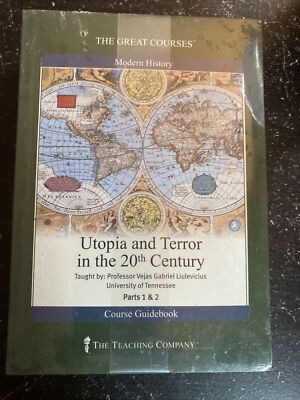 Great Courses Utopia & Terror In the 20th Century Audiobook 12 CD ...