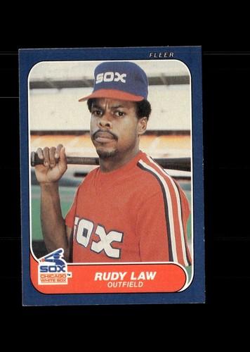 1986 Fleer - Rudy Law #211 | eBay