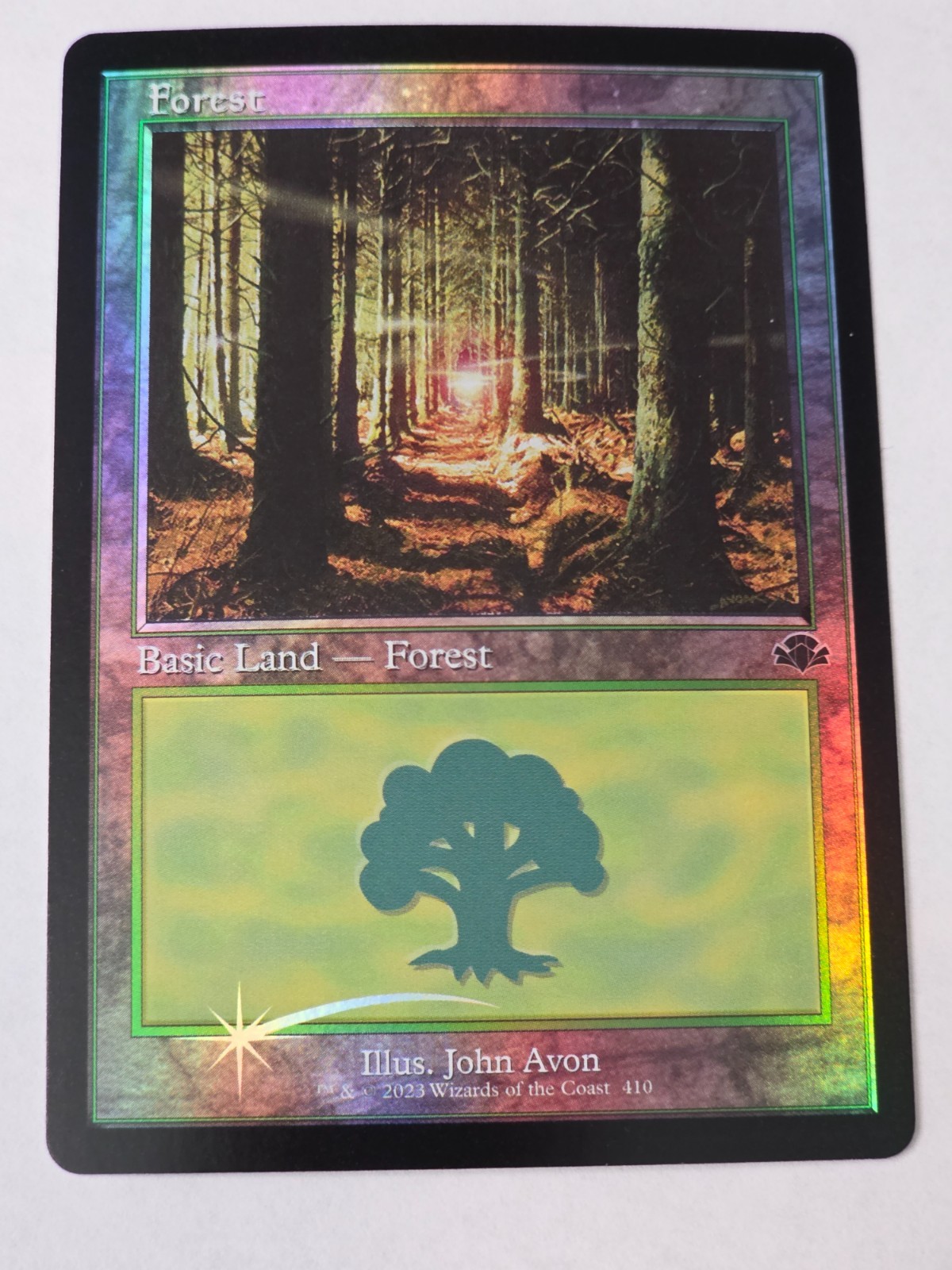 MTG - Forest FOIL Retro Frame - Dominaria Remastered DMR | eBay