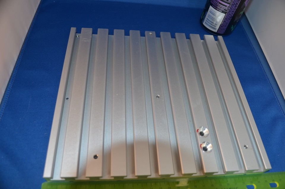 Isel Aluminum Extrusion T-Slot Fixture Plate 250mm W x 220mm L | eBay